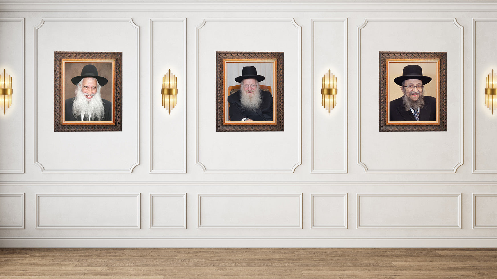 Custom Gadol Wall 5 – Gedolim Sukkah Posters