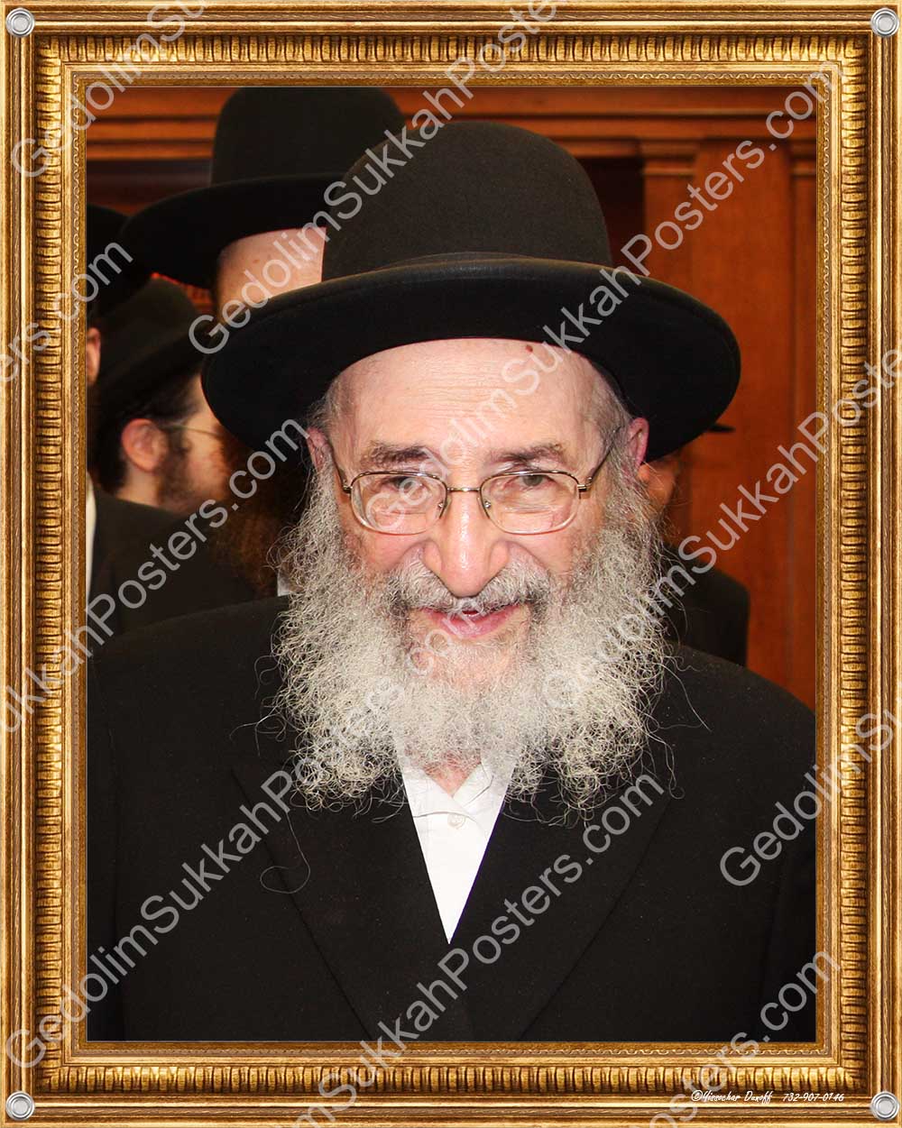R' Moshe Wolfson – Gedolim Sukkah Posters